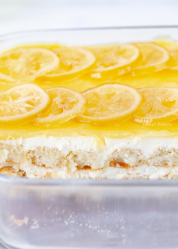 Easy Limoncello tiramisu recipe - In Laura's Bakery