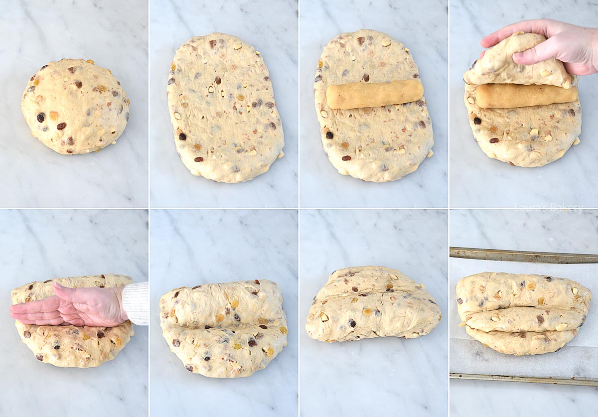 How To Make a Christmas Stollen Recipe - In Laura's Bakery