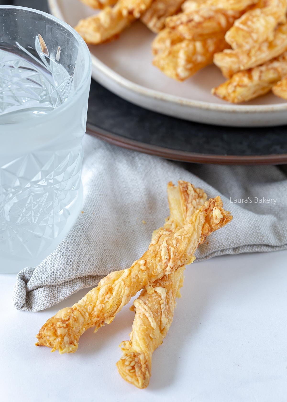 Easy Puff Pastry Cheese Straws - In Laura's Bakery