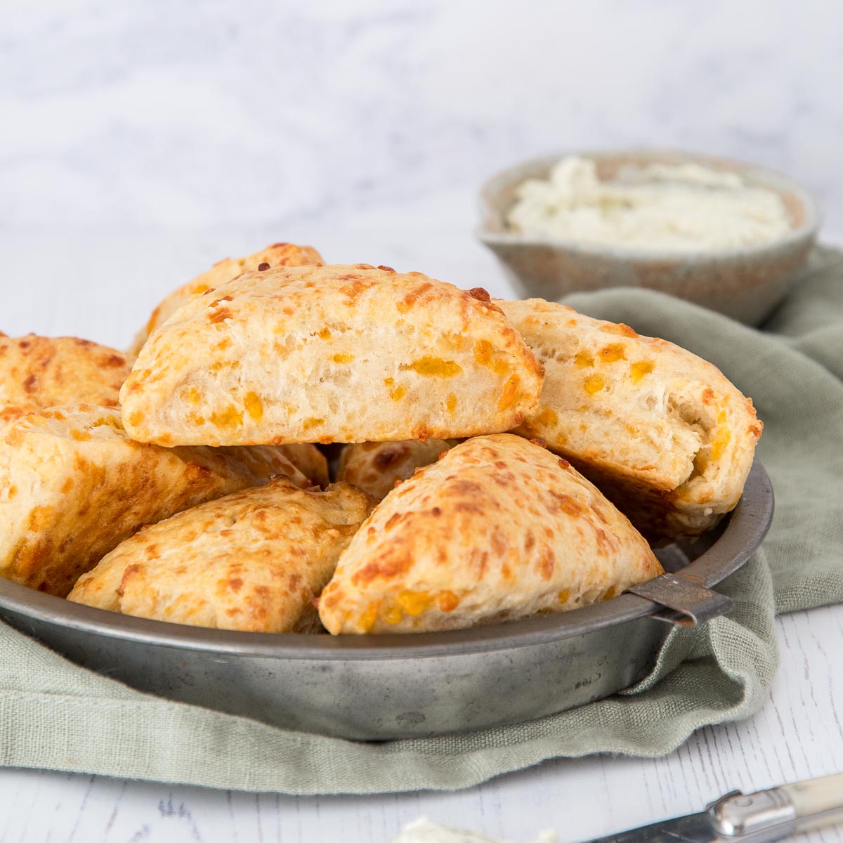 Easy Cheese Scones Recipe - In Laura's Bakery