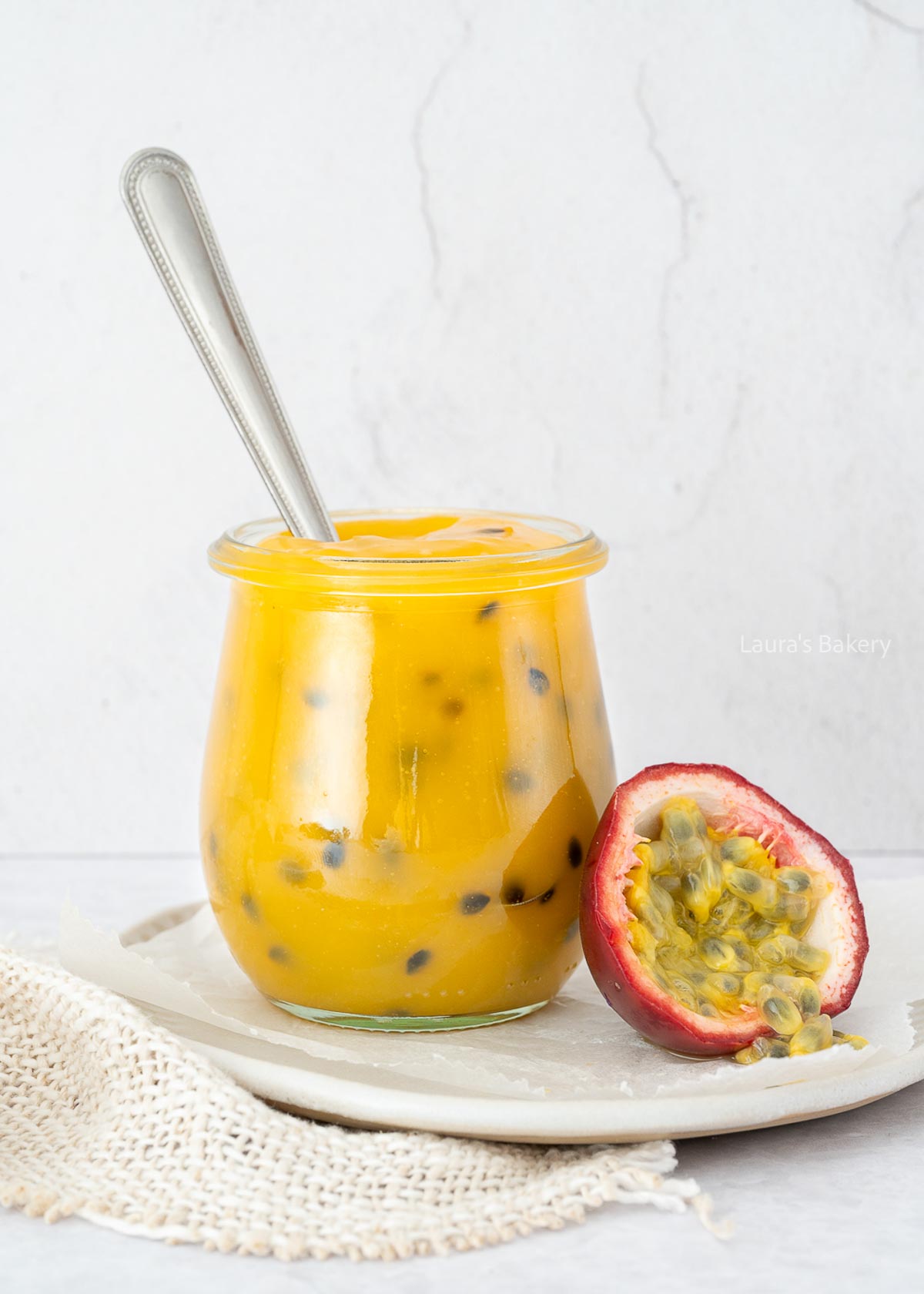 How To Make Passion Fruit Curd - In Laura's Bakery