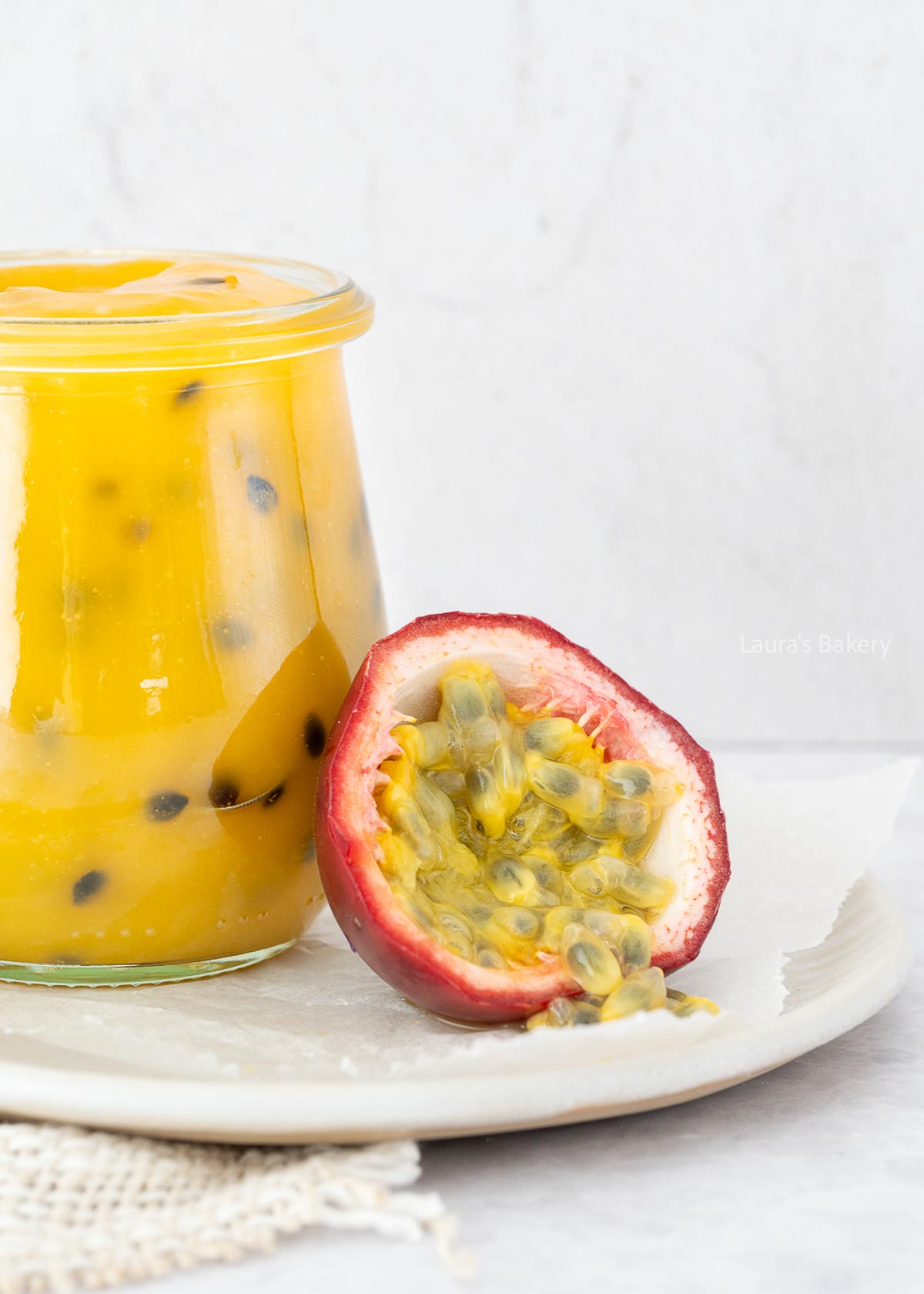 How To Make Passion Fruit Curd - In Laura's Bakery